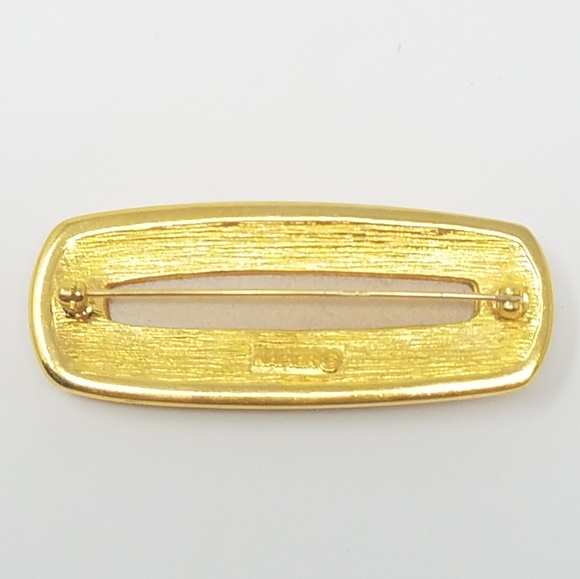Napier | Jewelry | Vintage Napier Brooch Pin Rhinestone Gold Tone Pin ...